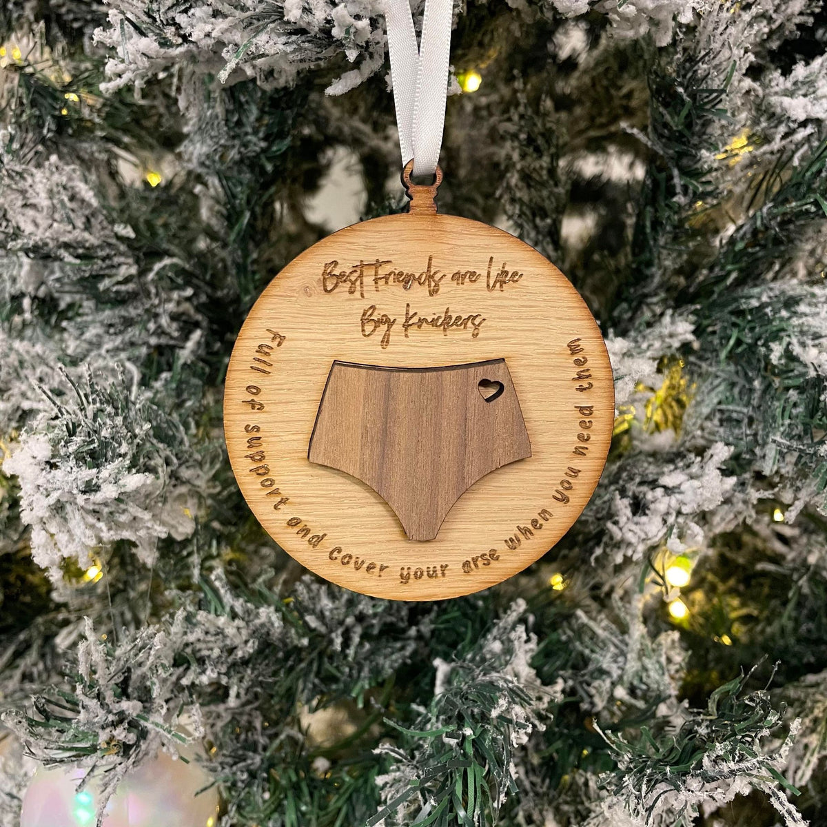 Best Friends Knickers Bauble – JT Workshop
