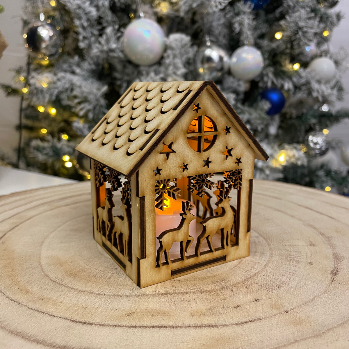 Illuminated Stag House – JT Workshop